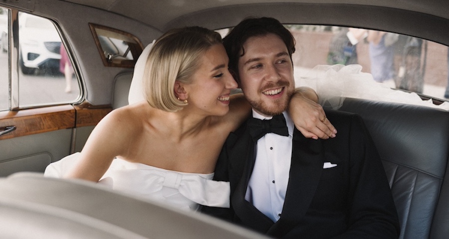 A Sydney wedding with Gothic touches and custom tattoos